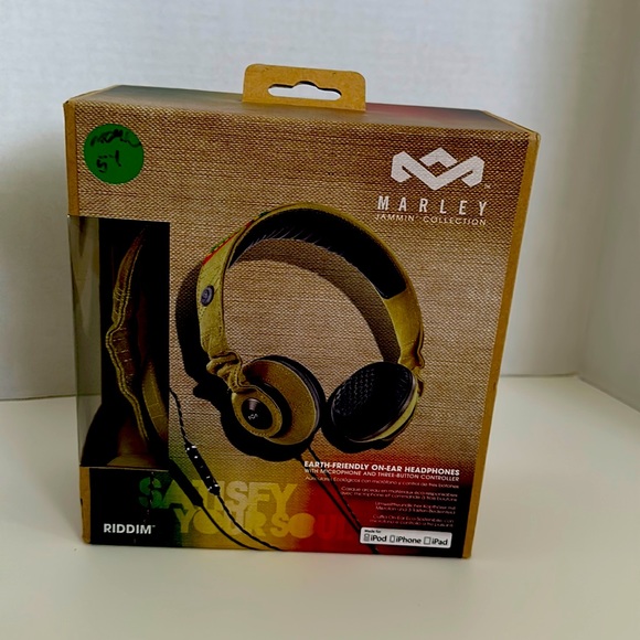 Headphones | House Of Marley Headphones Riddim Midnight Emjh53dt | Poshmark